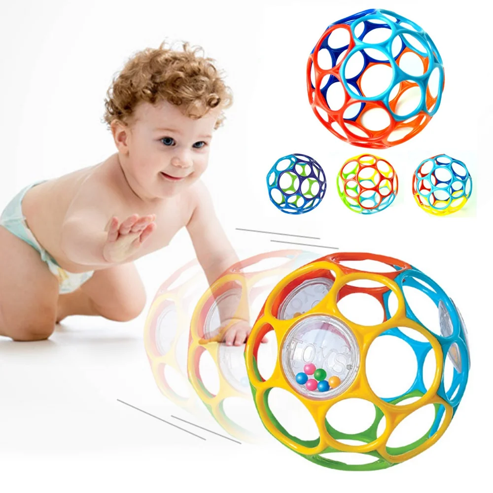 Baby Intelligence Games | Grasping Hole Ball Game | Soft Baby Teether ...