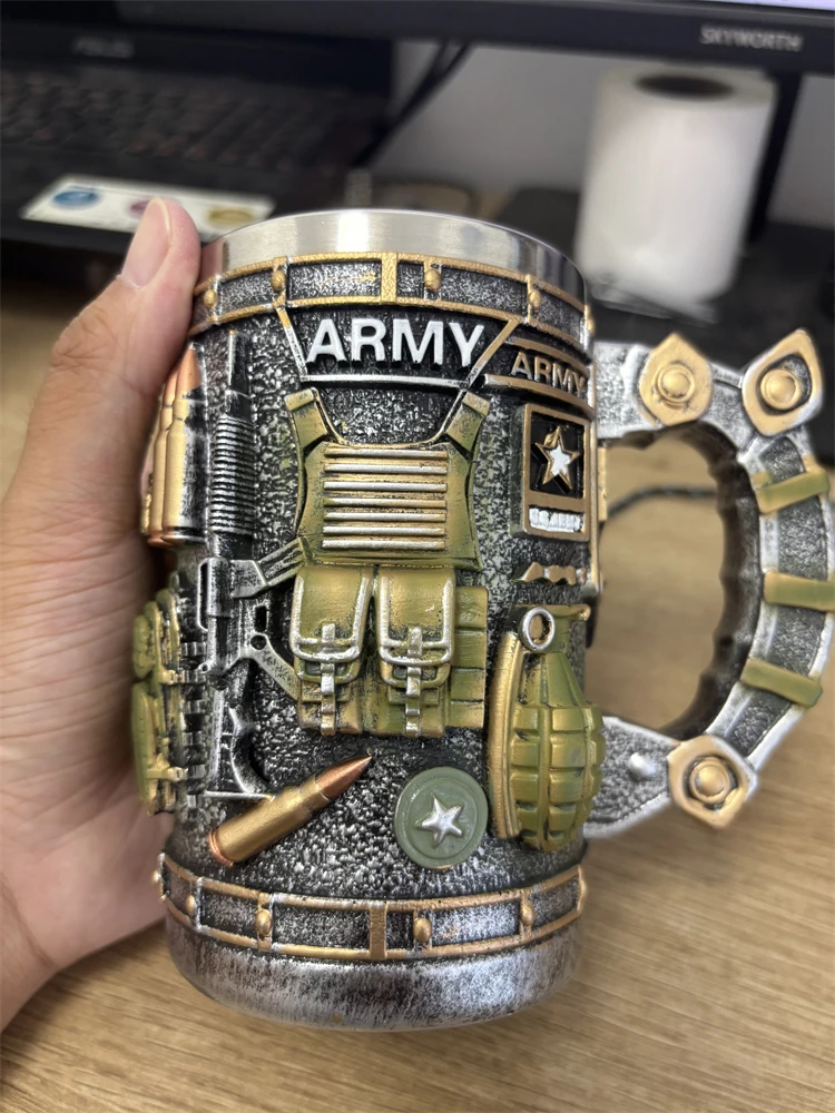 Military 3D Mug Beautiful Army Themed Creative Handmade Military Coffee ...