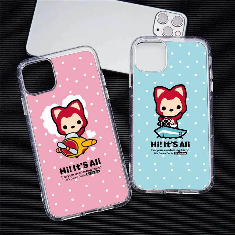 Cuet Cartoon Fox Ali Phone Case For Iphone 11 12 13 Pro Max 6s 7 8 Plus ...