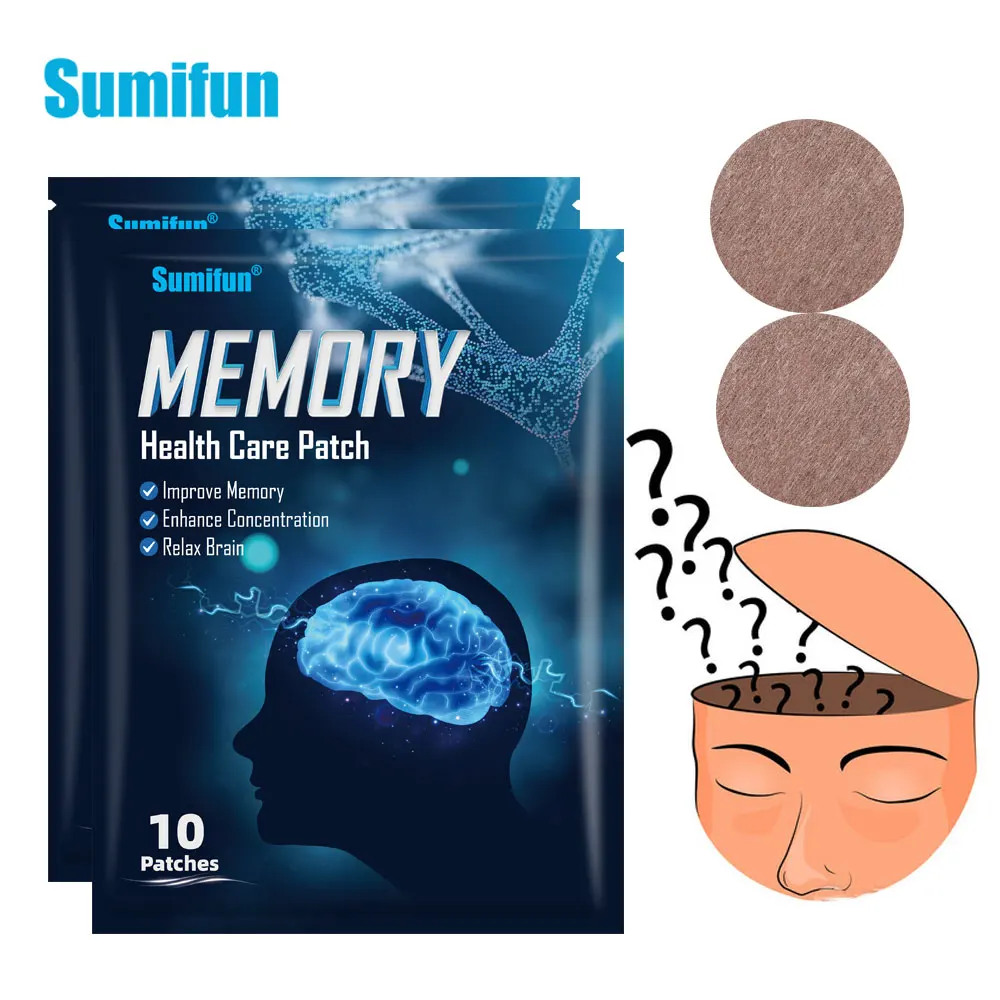 10-20Pcs-Sumifun-Memory-Care-Patch-Elderly-Memory-Enhancement-Sticker ...