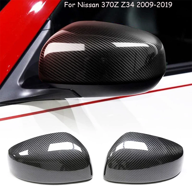 For Nissan 370Z Z34 2009 2010 2011 ~ 2019 Car Rearview Mirror Cover ...