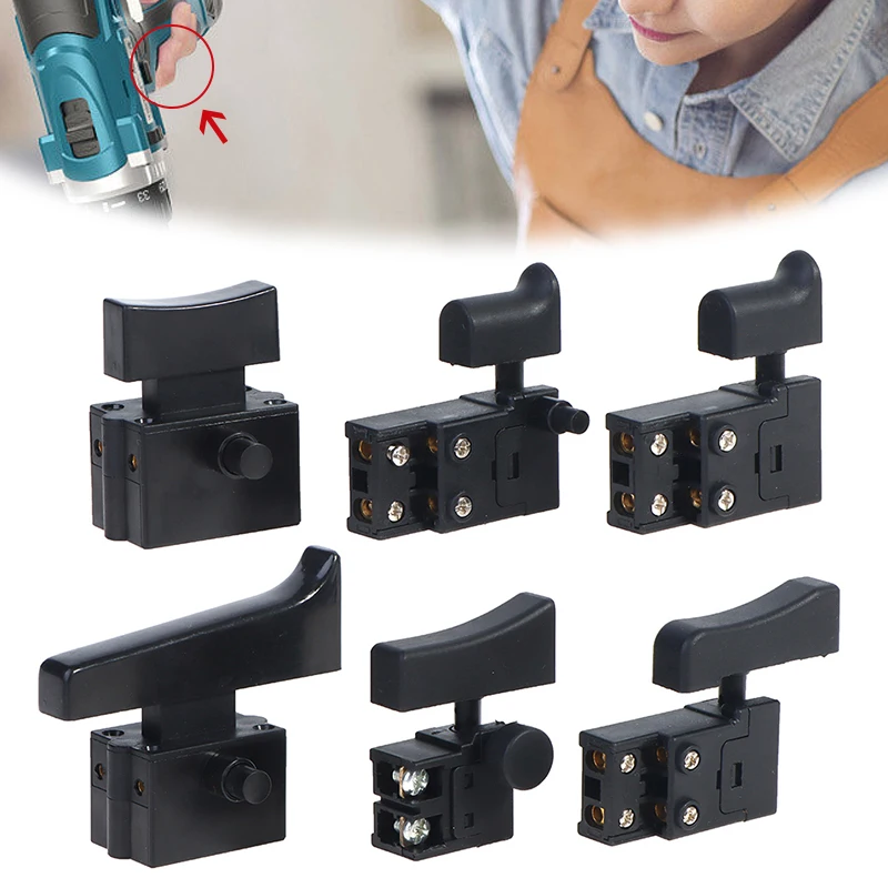 1PC Miniature Power Tool Switch Speed Control Trigger Button For Angle ...