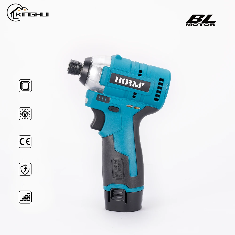 12v Brushless Electric Hammer Drill 120n.m Cordless Screwdriver ...