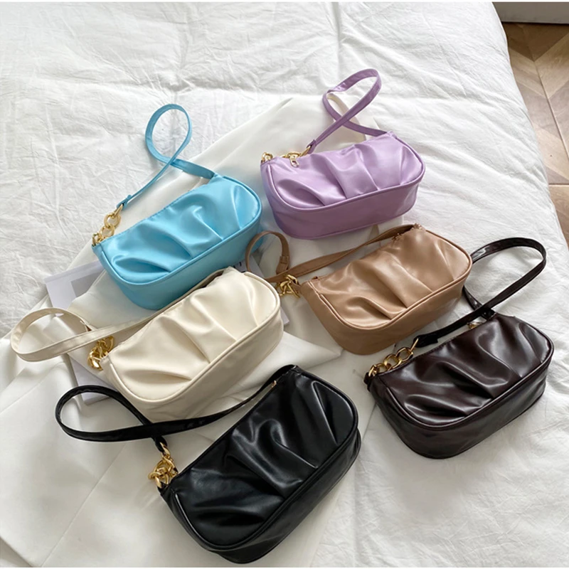Designer Dumpling Handbags | Designer Crescent Bag | Crescent Shoulder ...