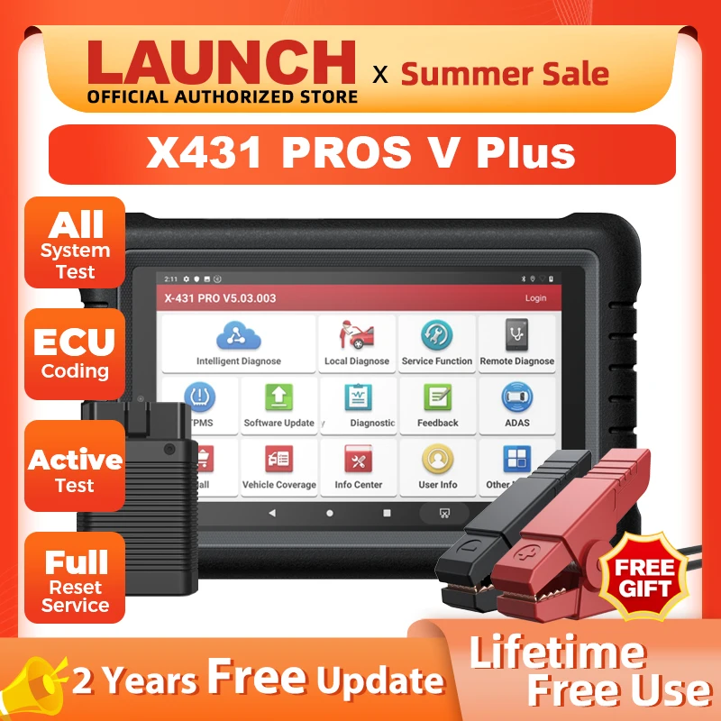 LAUNCH X431 PROS V PLUS Diagnostic Tools OBD2 Scanner Diagnost Auto ...