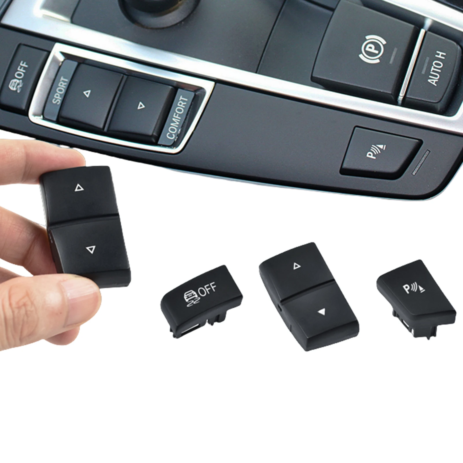 Car-Interior-Center-Console-Driving-Mode-Sport-Switch-P-OFF-Button-Cap ...