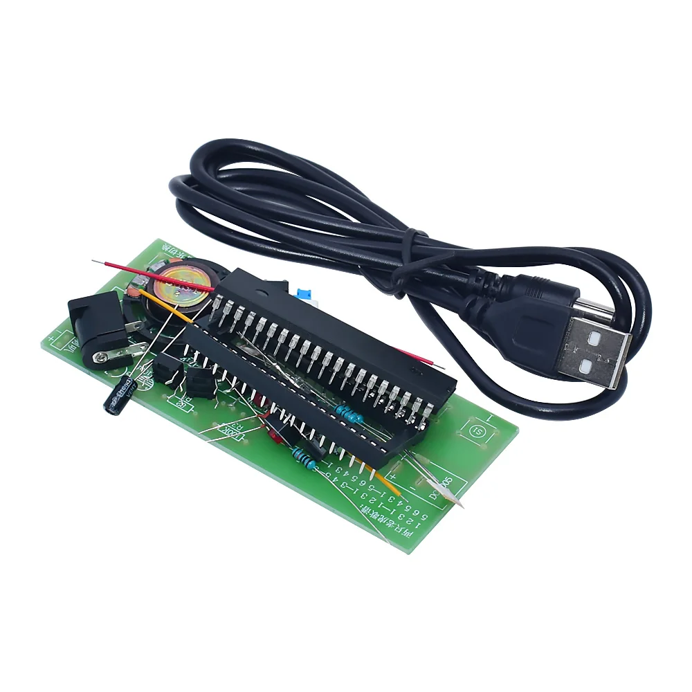 SCM fun keyboard kit assembly music box STC89C52 SCM design students ...