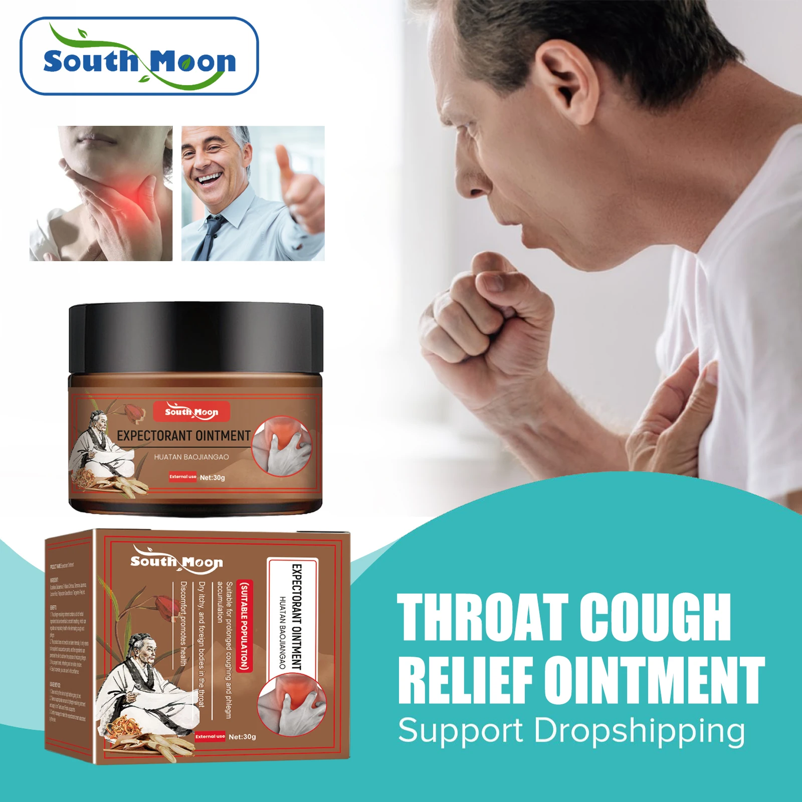 Pomada Anti Inflamatória para Alívio da Dor, Anti Inflamatório, Prurido ...