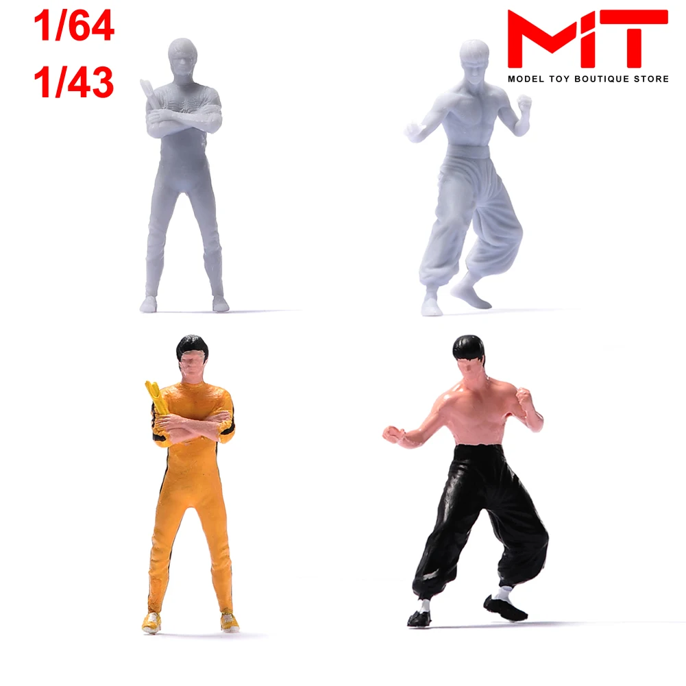 Miniatures-Unpainted-Painted-1-64-1-43-Kung-Fu-Figures-Model-Martial ...
