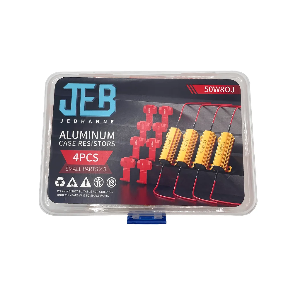 4PCS 50W 100W Aluminum LED Tail Light Resistor for Car Turn Signal ...
