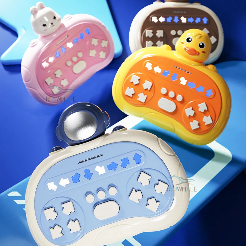 Music-Rhythm-Quick-Push-Game-Kids-Toys-Electronic-Finger-Dance-Handheld ...
