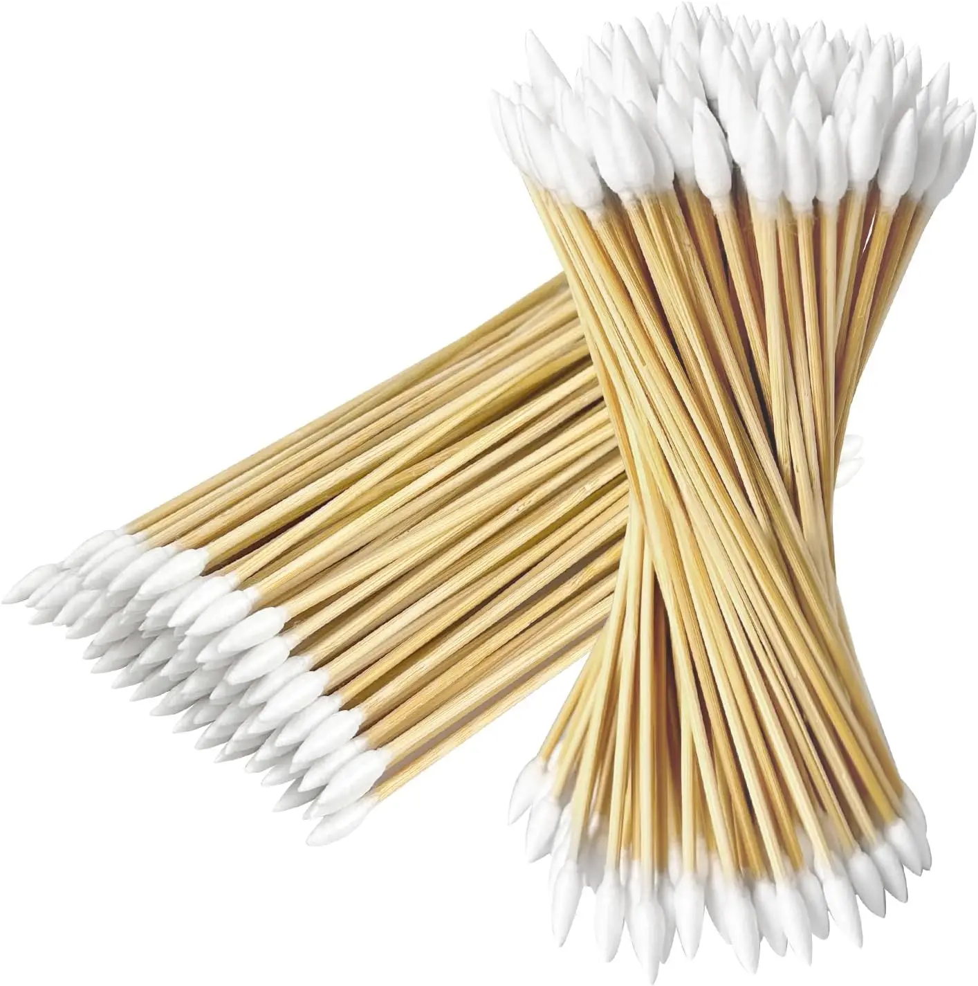 100/300/500pcs double pointed cotton swab Applicators - 6 Inch Long ...