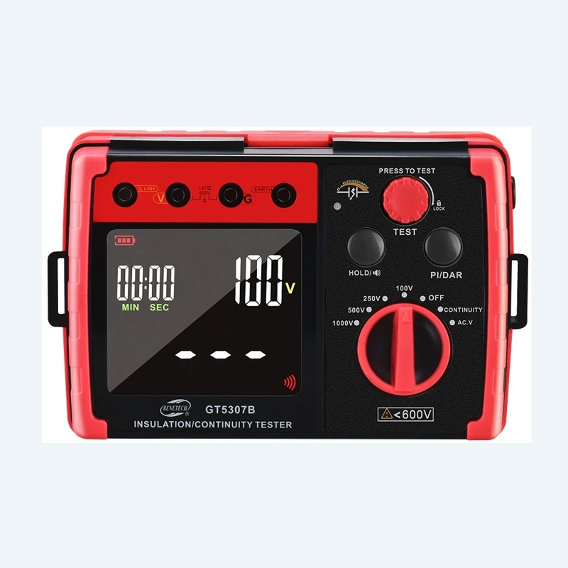 GT5307B-Digital-Insulation-Resistance-Continuity-Tester-High-Voltage ...