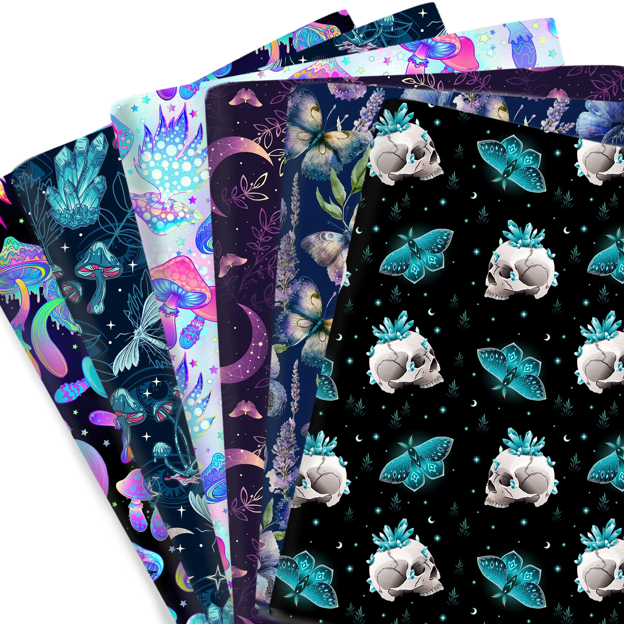 50*145cm Mystical Magic Style Polyester Cotton Fabric for Tissue Sewing ...