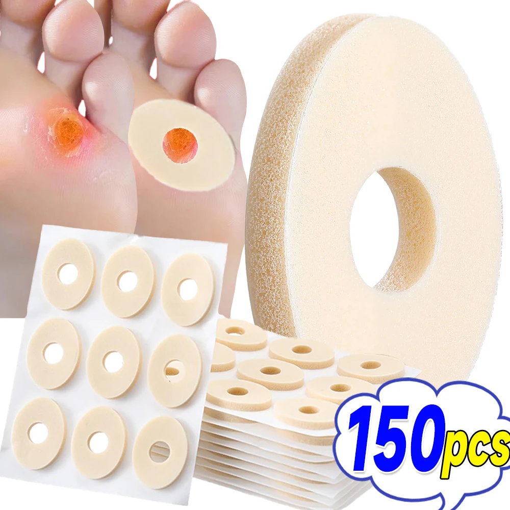10-1sheets Anti-wear Foot Blisters Callus Cushions Shoes Heel Pad Patch ...