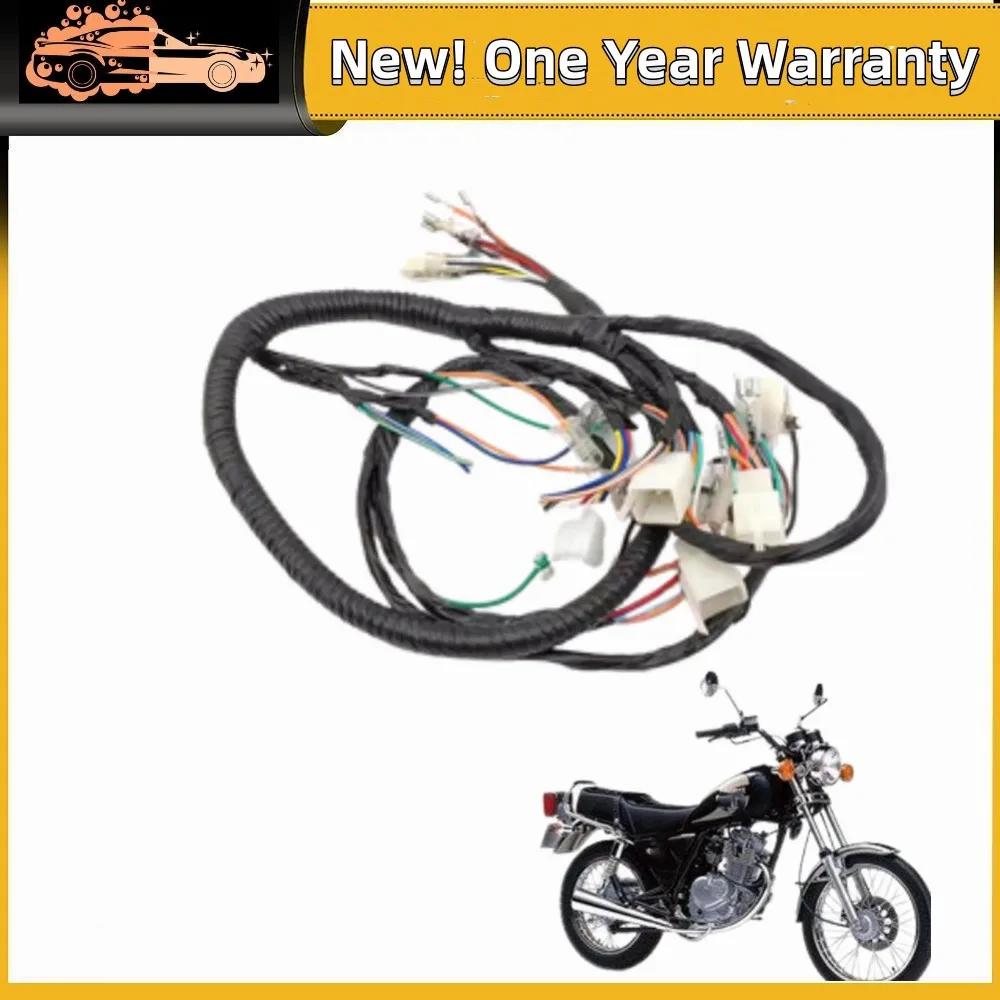Motorcycle Electrical Wiring Harness Wire Cable Line For Suzuki 125cc ...