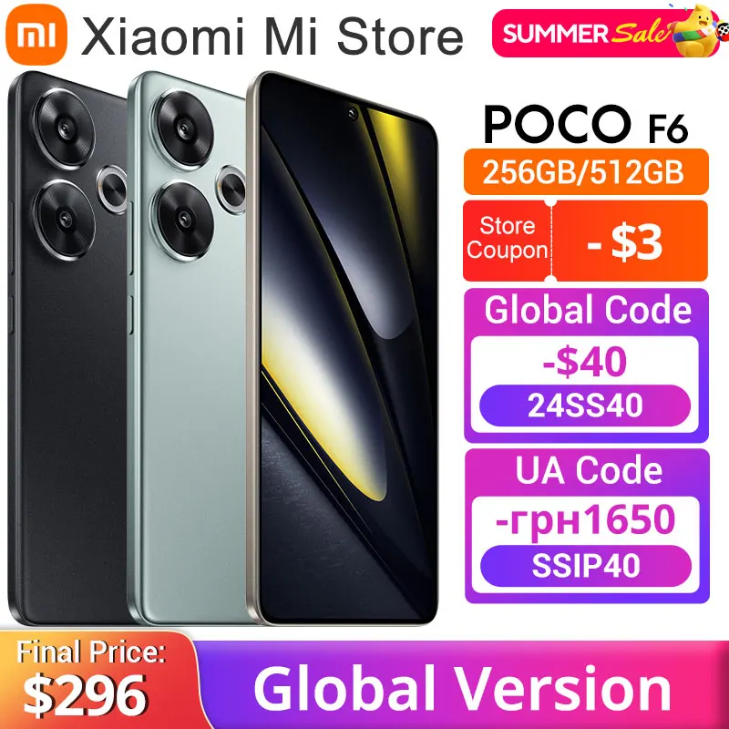 Global-Version-POCO-F6-Smartphone-Snapdragon-8s-Gen-3-120Hz-Flow-AMOLED ...