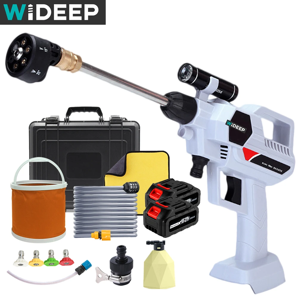 21 V Magas Vezeték Nélküli Nyomású Mosó, 45 Bar Elektromos Autó Mosó ...