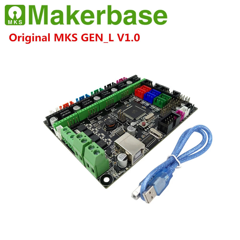 MKS GEN L V1.0 회로 기판, 3D 프린터 마더 보드 GEN_L v1.0 제어판 메인 보드 호환 램프 1.4 메가 2560|3D 프린터 부품 & 액세사리 ...