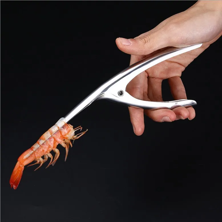 Stainless-Steel-Shrimp-Peeler-Prawn-Shrimp-Deveiner-Fishing-Knife ...