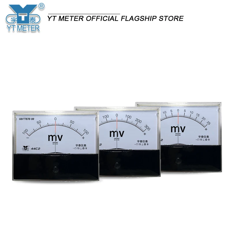 44c2-positive-and-negative-millivoltmeter-voltage-20mV-25mV-50mV-75mV ...