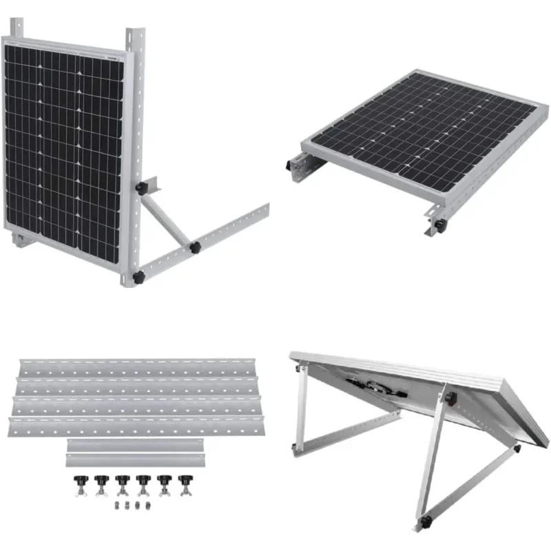 LEADER-Panel-SOLAR-de-aluminio-para-montaje-en-techo-soporte-triangular ...