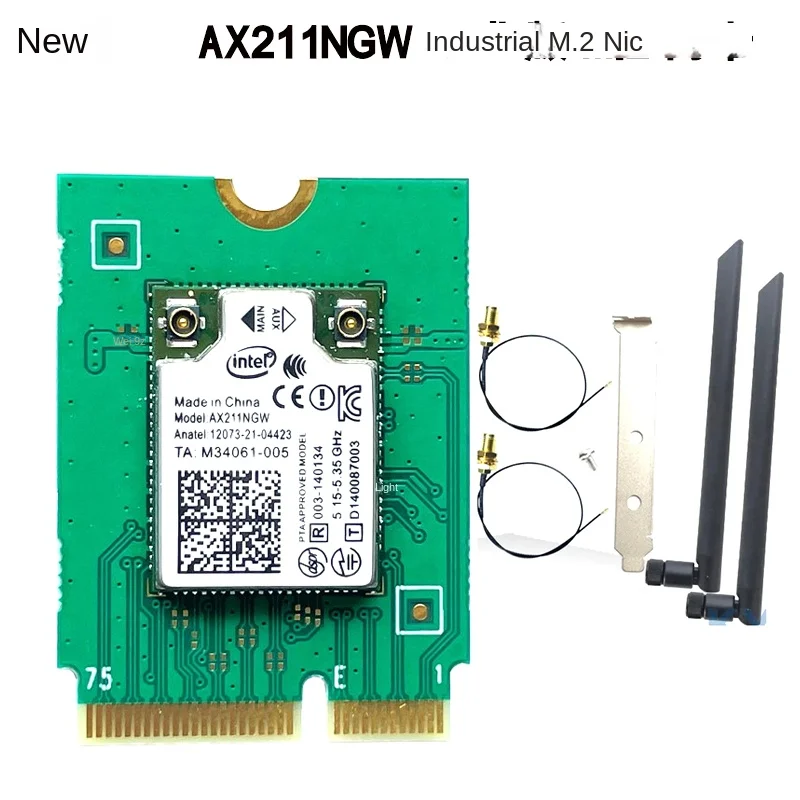New-Intel-AX211-AX211NGW-Industrial-Edition-M-2-Wireless-network-card ...