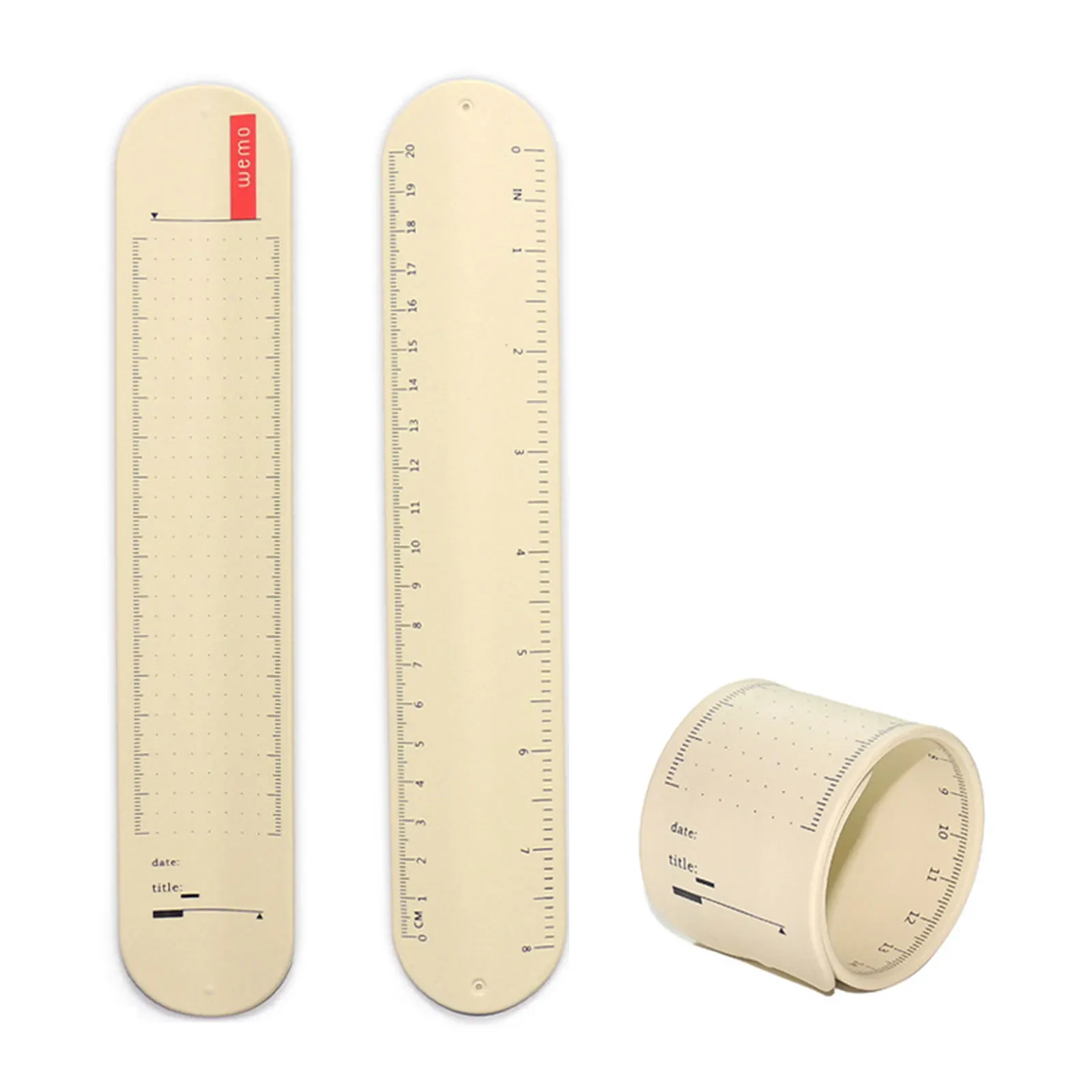 Silicone Memo Notebook Wearable Writeable Student Note Wrist Band ...