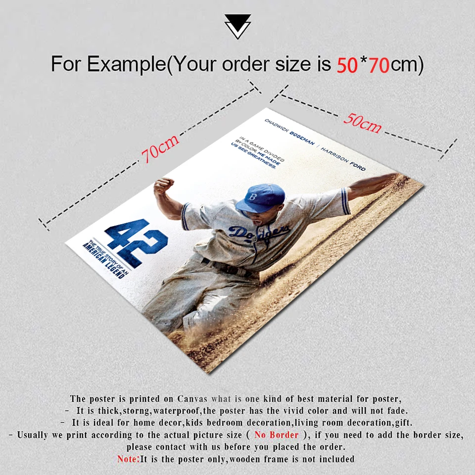 Jackie Robinson 42 Movie Poster