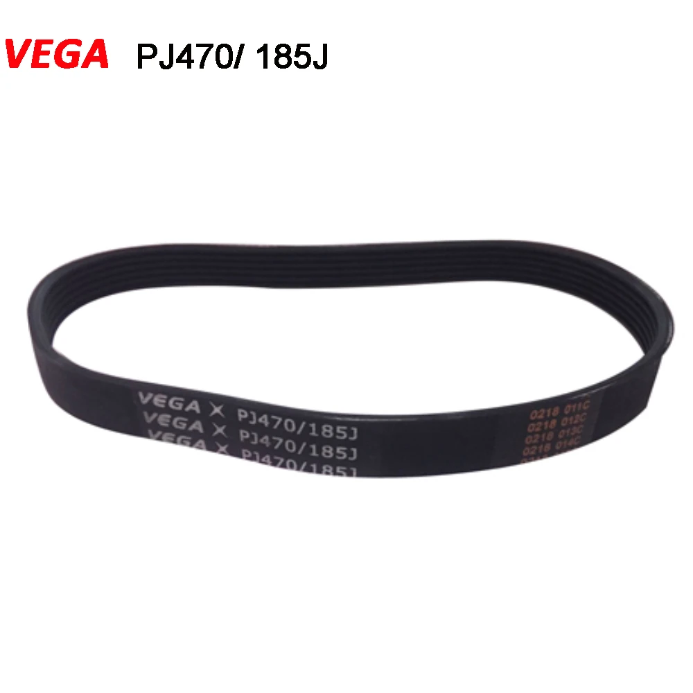 1 PIECE VEGA V-Belt PJ470 185J 4/5/6 RIBS DRIVE BELT FOR WOOD PLANER ...