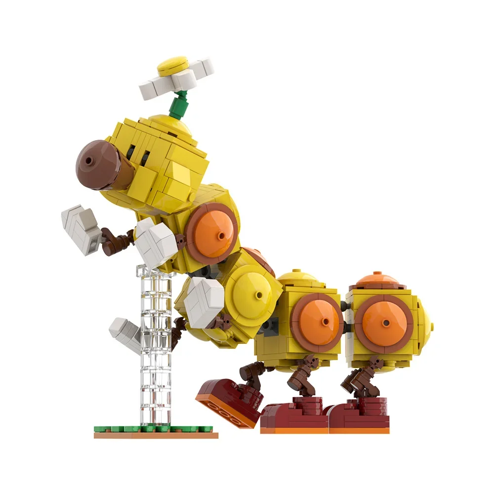 MOC-163071 Happy Wiggler – bewegliche Ausstellungsfigur 02 Ziegelmodell ...