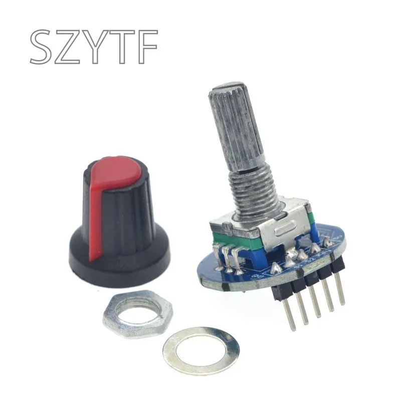 1PCS-Rotary-Encoder-Potentiometer-5V-Round-Digital-Audio-Rotating ...
