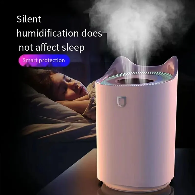 New-Humidifier-2L-Dual-Nozzle-Humidifier-USB-Large-Capacity-Household ...
