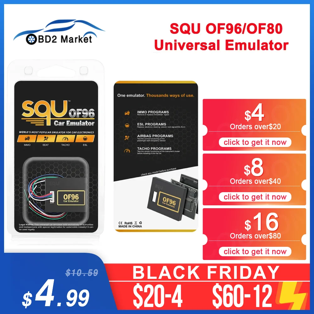 SQU-OF96-OF80-Universal-Car-IMMO-Emulator-Off-Tacho-Seat-Occupancy ...