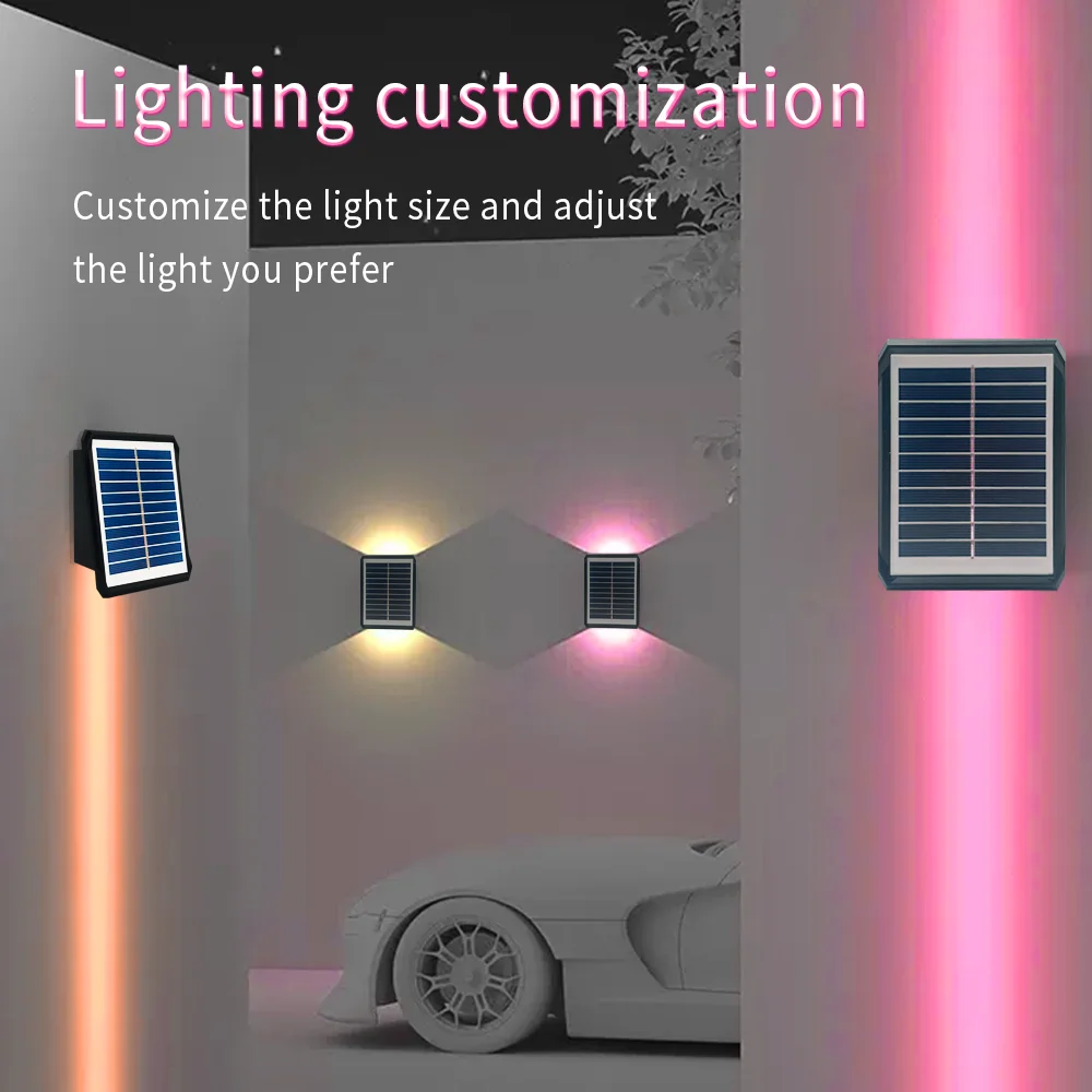 Solar-Wall-Light-Outdoor-Waterproof-Solar-Powered-Wall-Lamp-UP-and-Down ...