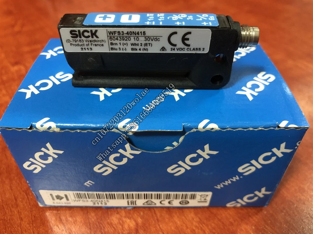 1PCS WFS3-40N415 6043920 Sick Label Sensor 100% New & Original Genuine ...
