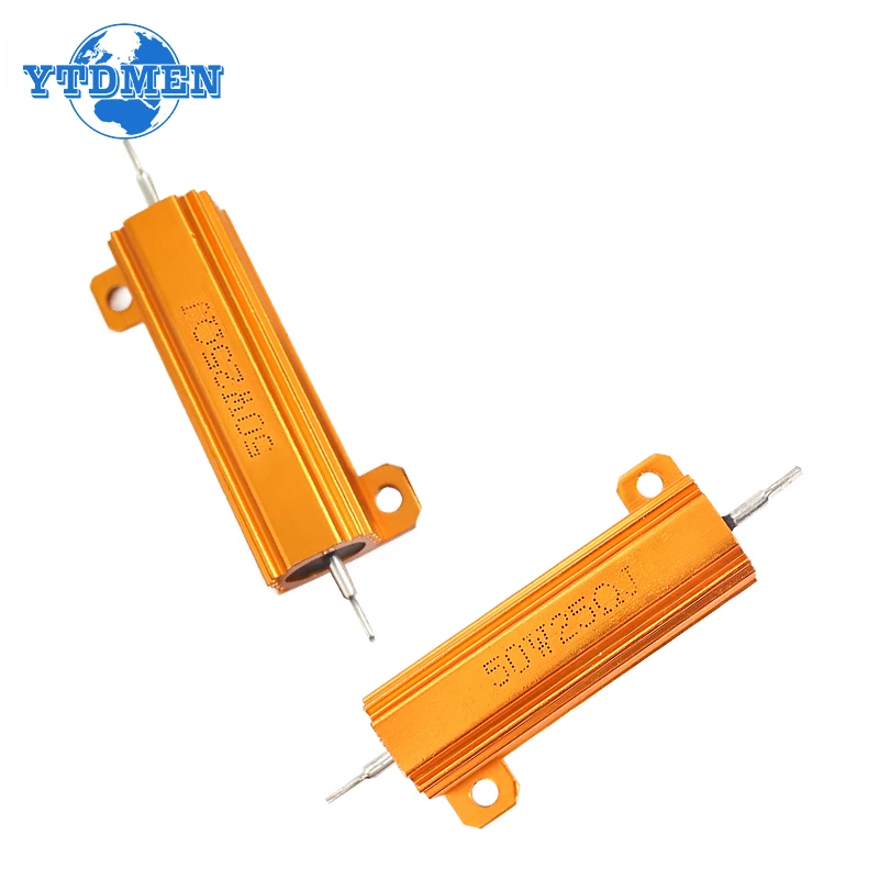 2pcs-Load-Resistor-50W-Power-Metal-Shell-Case-Wirewound-Resistor-LED ...