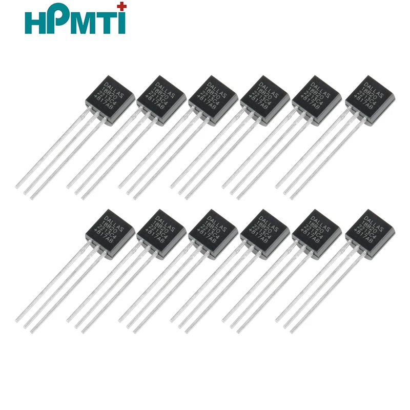 10pcs/lot Sensor Electronic chip DS18B20 TO-92 18B20 chips Temperature ...