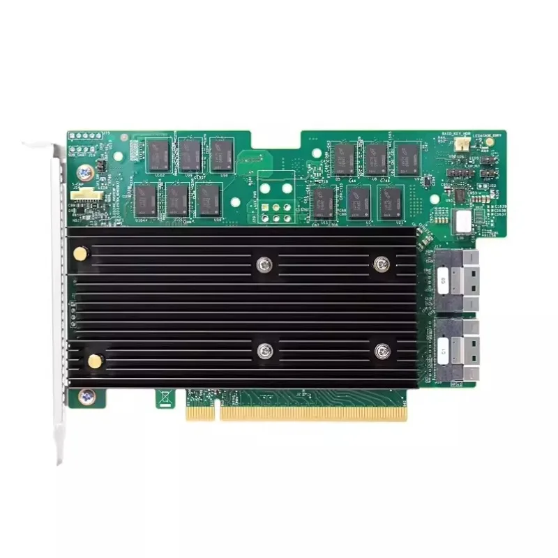 Broadcom MegaRAID LSI 9670W-16i NVMe RAID Card Is Equipped with the 2X8 ...