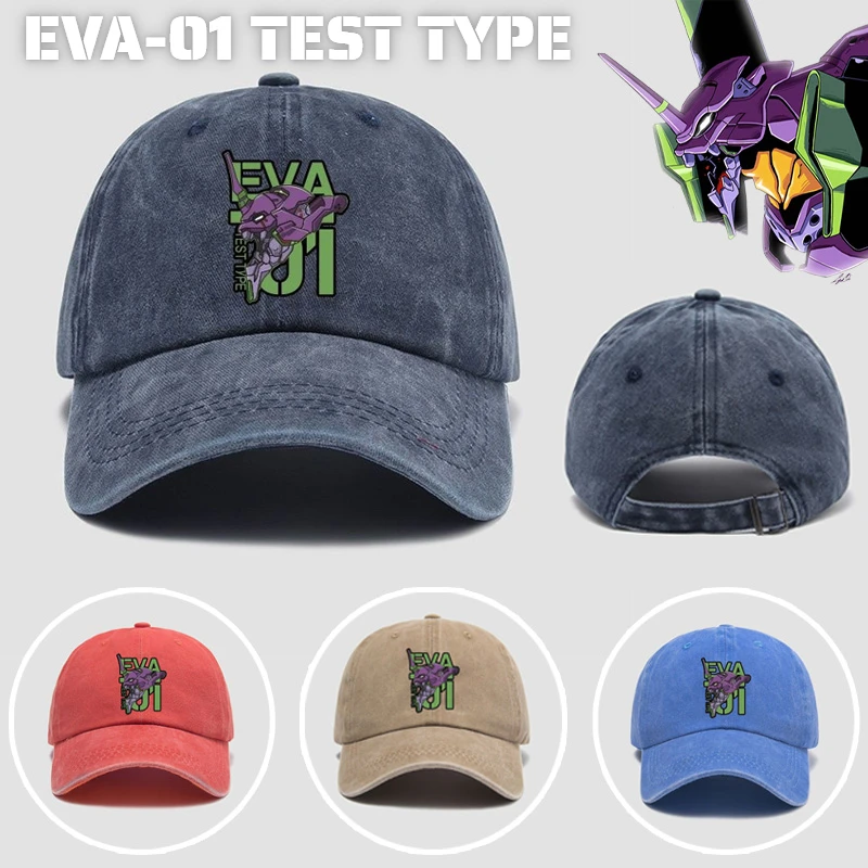 EVANGELION gorra de béisbol para hombre, gorro de entrenamiento de EVA ...