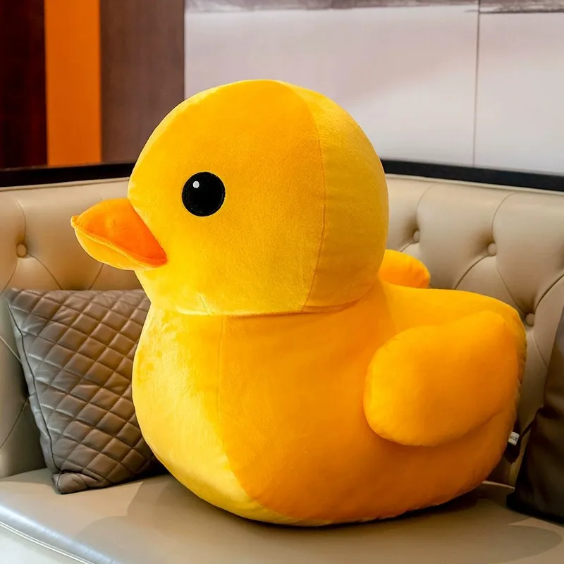 20-30-50-70CM-Big-Yellow-Duck-Cartoon-Stuffed-Animal-Plush-Kawai-Little ...