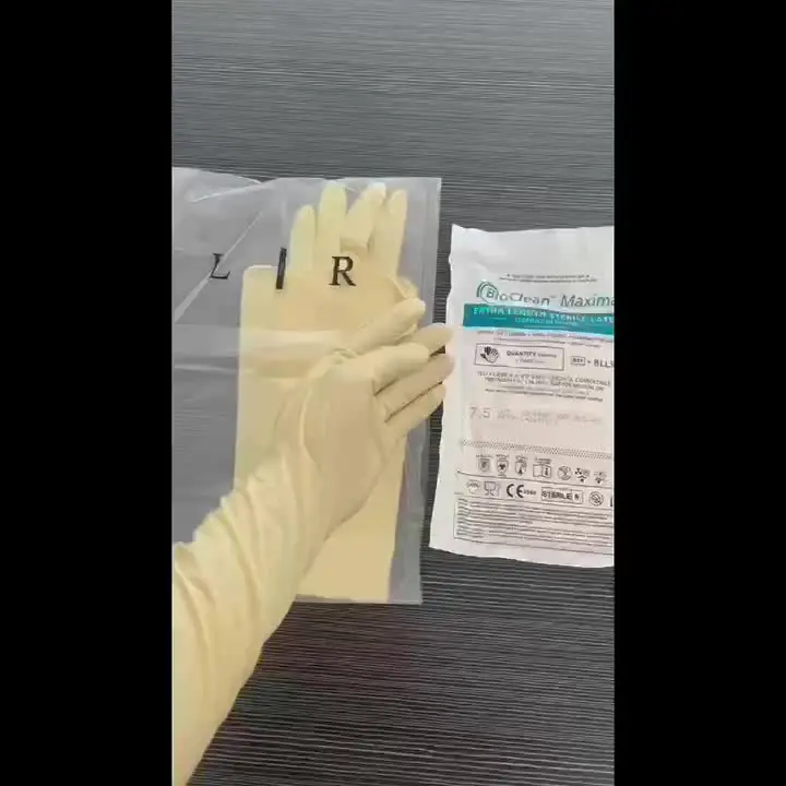 Ansell BioClean Maxima BLLS стерильные латексные перчатки для чистых ...
