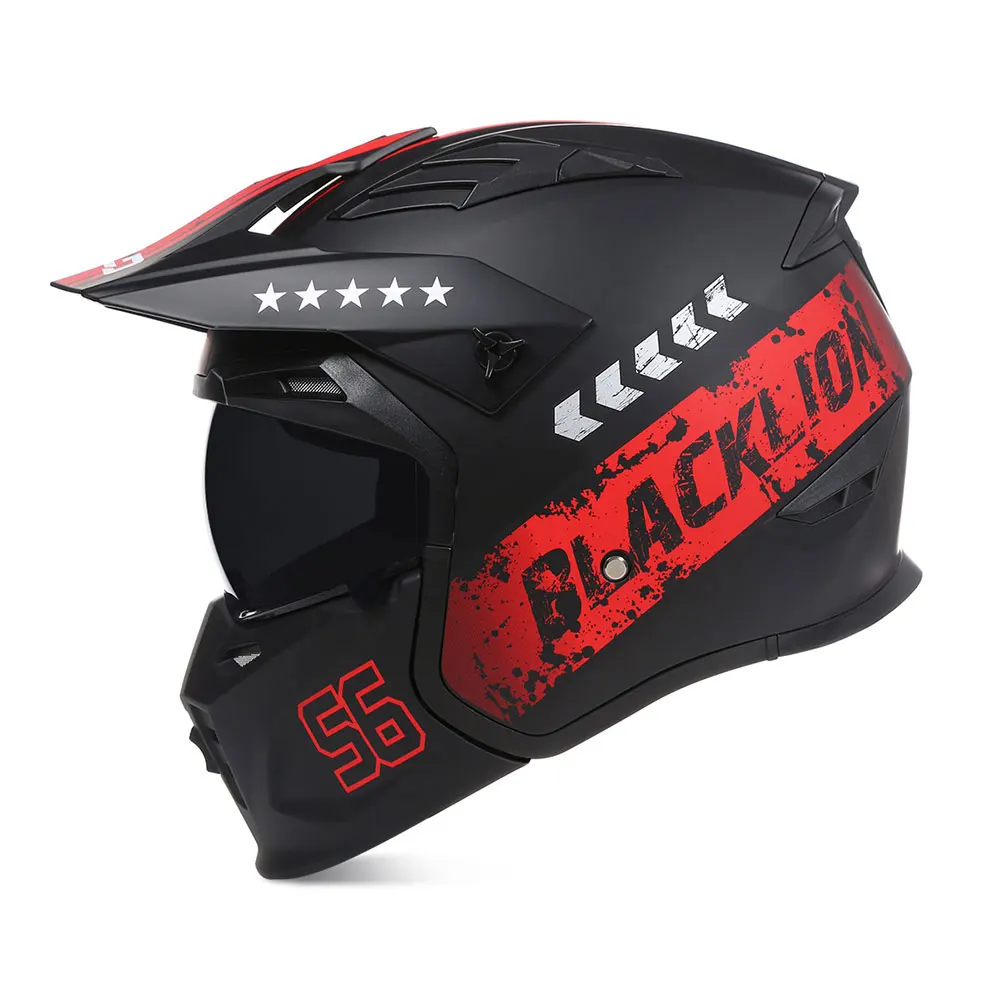 DOT-Approved-Modular-Motorcycle-Full-Face-Helmets-Motocross-Motorbike ...