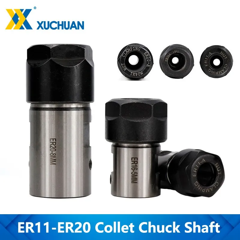 1pc Er11 Er16 Er20 4mm 5mm 6mm 6.35mm 8mm 10mm 12mm 14mm 16mm Collet ...