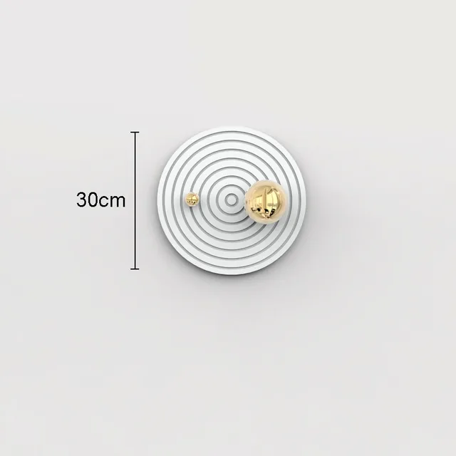 Spherical Wood Carving Crafts Disc Wall Ornaments Hanging Pictures ...