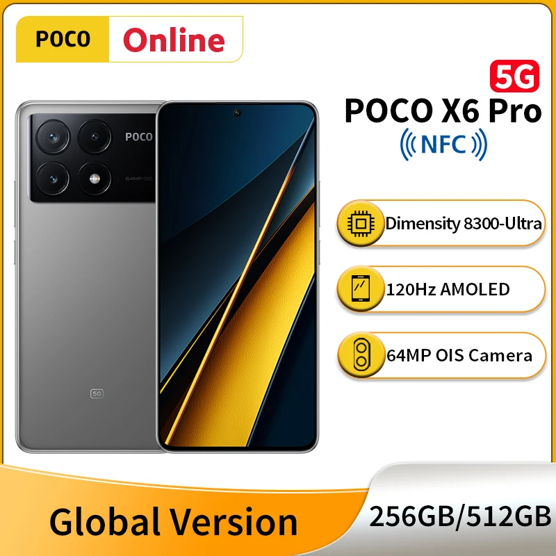 Global-Version-POCO-X6-Pro-5G-Smartphone-256GB-512GB-120Hz-AMOLED ...