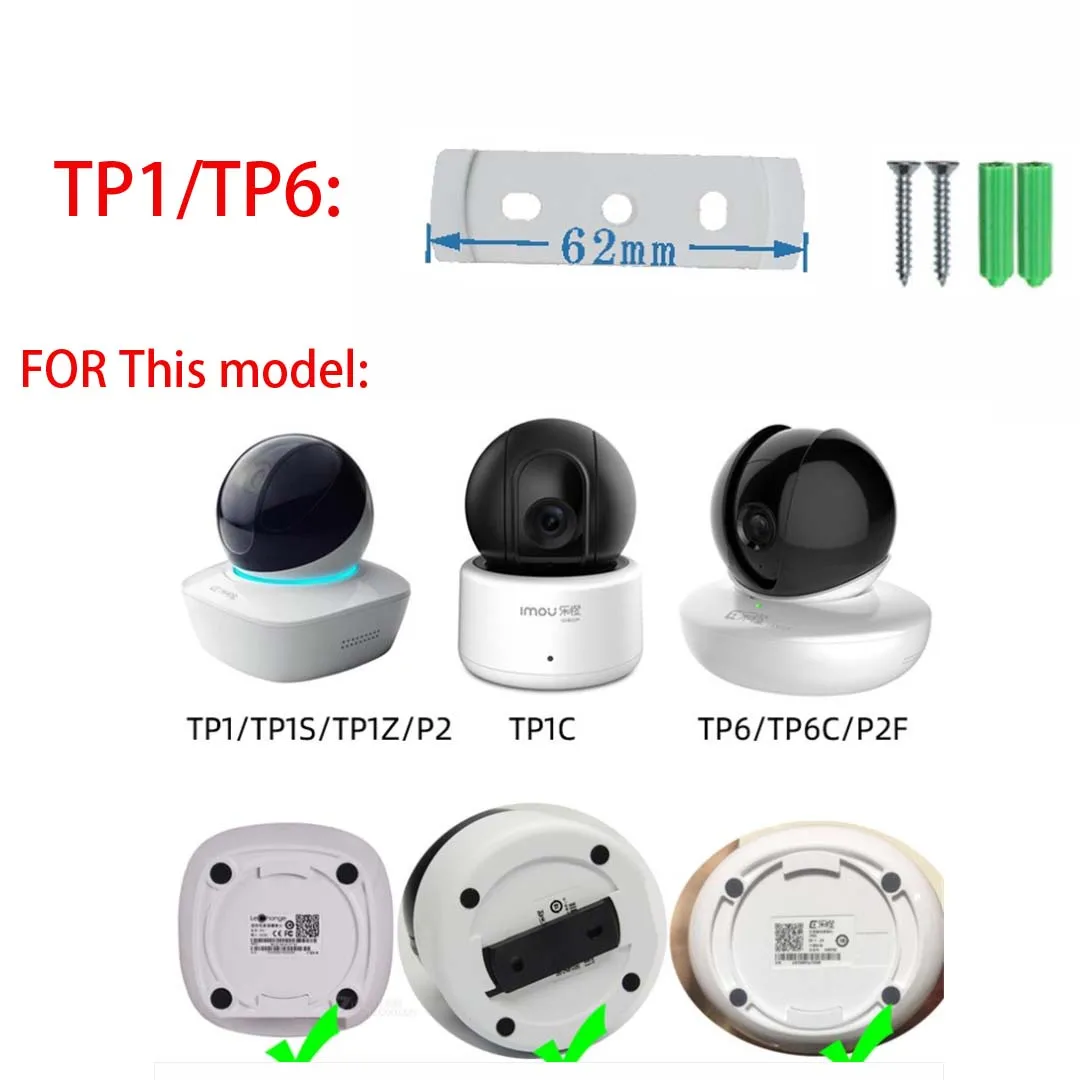 Caméra ip,Nouvelle Variété Version Améliorée 1-4 Trou de Vis Caméra ...