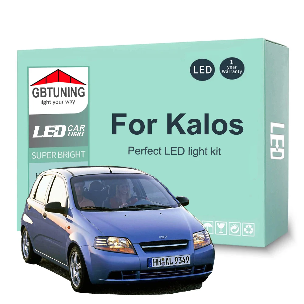 LED Interior Light Bulb Kit For Daewoo Kalos 2002-2016 2017 2018 2019 ...
