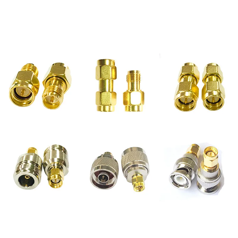1pcs-SMA-dual-pass-pair-adapter-SMA-JJ-K-male-to-female-BNC-internal ...