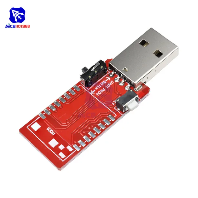 diymore ESP8266 ESP-07 Wi-Fi Wireless Module USB to TTL CH340G ...